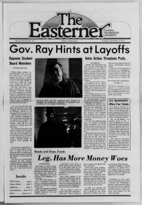 "Easterner, Vol. 29, No. 6" by Associated Students of Eastern ...