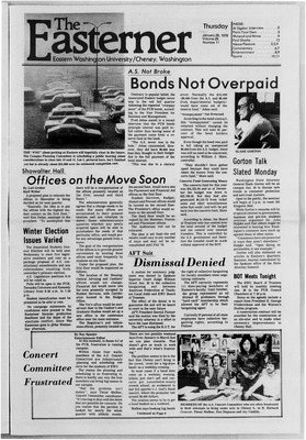 "Easterner, Vol. 29, No. 11, January 26, 1978" by Associated Students ...