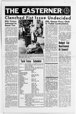 "Easterner, Vol. 19, No. 35, May 21, 1969" by Associated Students of ...