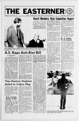 "Easterner, Vol. 19, No. 27, March 5, 1969" by Associated Students of ...