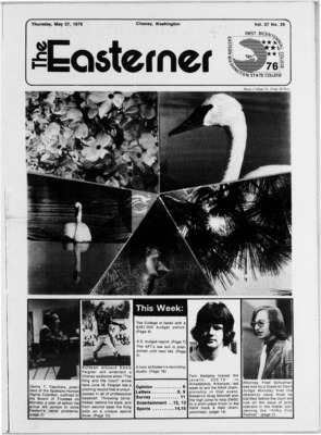 "Easterner, Vol. 27, No. 29, May 27, 1976" by Associated Students of ...