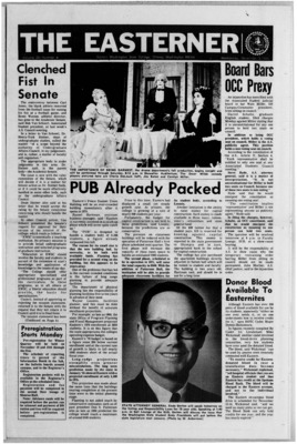 "Easterner, Vol. 20, No. 6, November 5, 1969" by Associated Students of ...