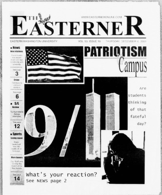 "Easterner, Vol. 53, No. 10, December 6, 2001" by Associated Students ...