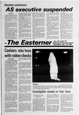 "Easterner, Volume 32, No. 12, January 15, 1981" by Eastern Washington ...